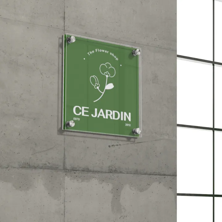 Acrylic Sign Board